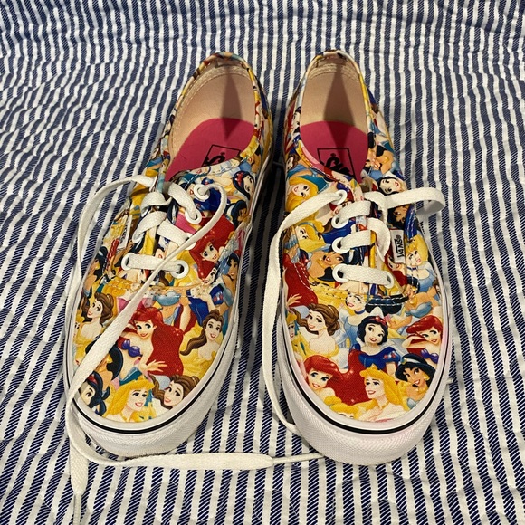 Vans | Shoes | Vans Disney Princess Authentic Shoes Limited Edition ...